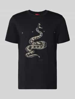 HUGO BOSS Regular Fit T-Shirt aus reiner Baumwolle Modell DISCORB