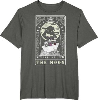 Disney Nightmare Before Christmas The Moon Bathtub Tarot Card T-Shirt