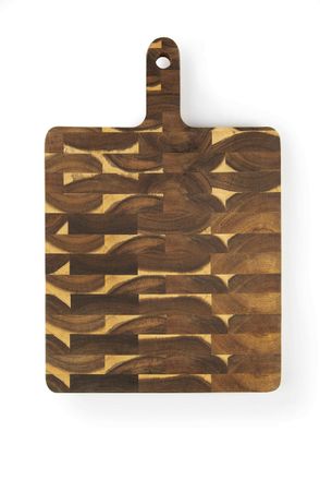 Excelsa Real Wood Schneidebrett/Tablett, rechteckig, Akazie, 44,5 x 30 cm