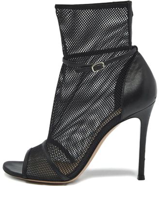 Gianvito Rossi 1187283 Stiefeletten aus Mesh - Schwarz