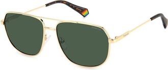 Polaroid Pld 6195/s/x J5G/UC GOLD Sunglasses Unisex Steel, Standard, 58