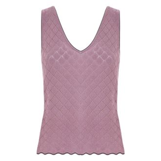 Kocca Femme, Tops, Violet, Taille: 44 FR Hauts Chics Sans Manches