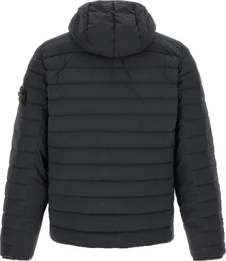 Stone Island Mens Blue Polyamide Full-Length Jacket Clothing