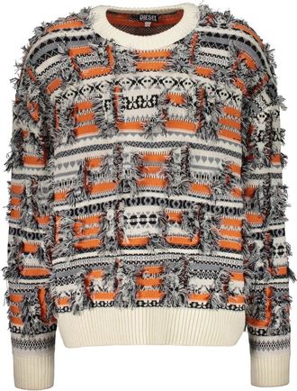 Diesel Homme, Pulls, Multicolore, Taille: M Pull &agrave; manches longues