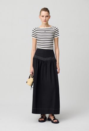 Claudie Pierlot Jupe longue basque