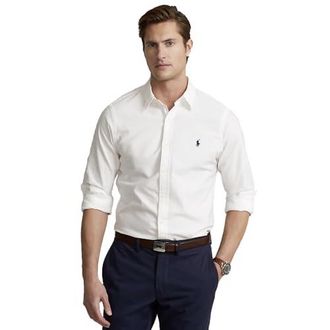 Ralph Lauren Chemise Oxford Slim Fit, blanc, XXL