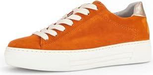 Gabor Baskets basses pour femme, chaussures basses, largeur supplémentaire légère (G), Poudre de mandarine 32, 39 EU