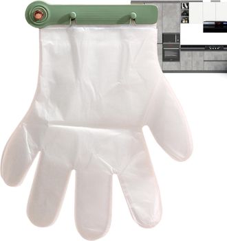 Generic Handschuhhalter zur Wandmontage mit Clip zur Wandmontage | Handschuhhalter zum Aufh&auml;ngen mit Aufbewahrungsclips - platzsparender Spender mit 100 Hands