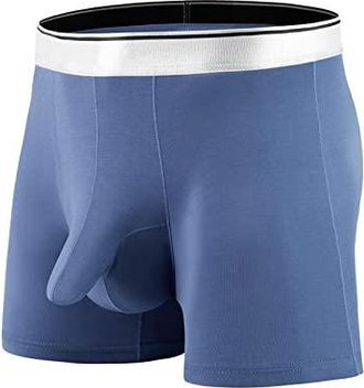 Generic Sous-v&ecirc;tements de sport pour homme - Boxer &eacute;l&eacute;phant avec trompe - Taille confortable - Sous-v&ecirc;tements pour homme avec poche Bulge - Sous-v&ecirc;tements res