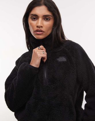 The North Face Osito Evolve veste zipp&eacute;e 1/2 noire