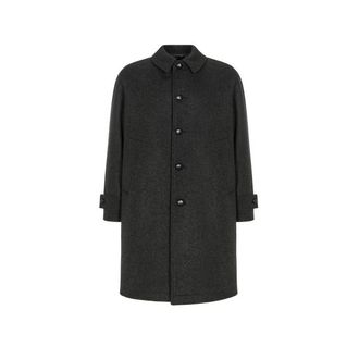 Saison 1865 Manteau droit en laine