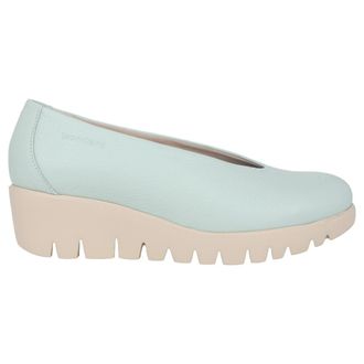 Wonders Blaue Leder Damen Loafer - - Shoes - Damen - Blau - 42 EU