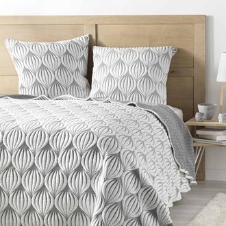 Douceur d'Intérieur douceur dIntérieur Faustine Bettüberwurf, gepolstert (220 x 240 cm), Jersey, Mikrofaser