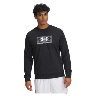 Under Armour Rival Sweatshirt f&uuml;r Herren, Fleece (Schwarz)