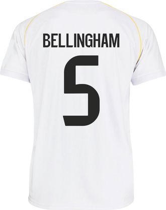 Real Madrid Kinder-T-Shirt, 1. Mannschaft, 25-26, Unisex, Kinder