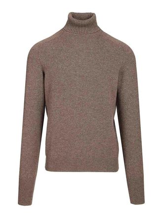 Fedeli Rollkragenpullover - Braun