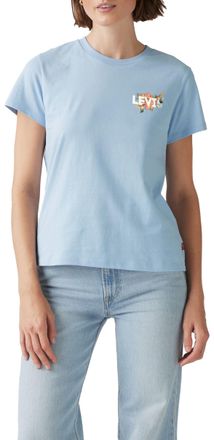 Levi's Damen The Perfect Tee T-Shirt, Lse_Hummingbird HL L, XS