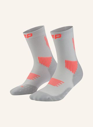 CEP Cep Laufsocken Core Run Mid Cut grau