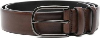 Officine Creative Homme, Accessoires, Brun, Taille: 105 CM OC Strip 79 Leather Belt