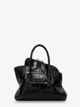 The Attico La Passeggiata Mini croco effect leather handbag - THE ATTICO - gender_Woman