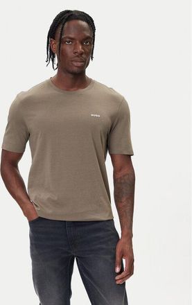 HUGO BOSS T-Shirt Dero222 50466158 Beige Regular Fit