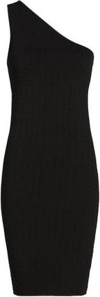 Guess Robe courte en maille c&ocirc;tel&eacute;e