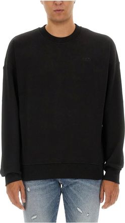 Diesel Herren, Sweatshirts & Hoodies, Schwarzk, XLGr&ouml;&szlig;e