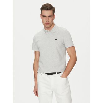 Lacoste Poloshirt DH5522 Grau Regular Fit