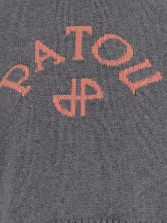 Patou Womens Sweater Wool And Cashmere Grey