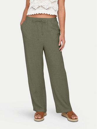 Only Stoffhose Siesta 15322263 Gr&uuml;n Straight Fit