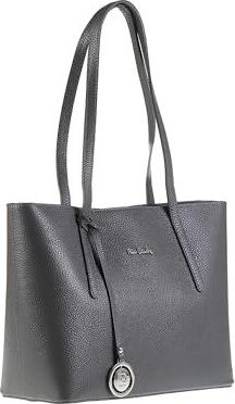 Pierre Cardin Sac &agrave; bandouli&egrave;re pour femme en cuir v&eacute;ritable Made in Italy 38 x 25,5 x 12,5 cm 1872, gris, Taille unique