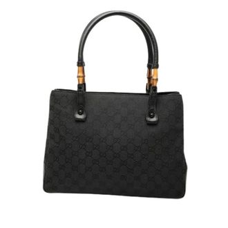 Gucci Pre-owned Canvas Tote - Femme - Pre-owned - Noir - Taille: ONE Size