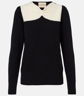 Valentino Pull en laine vierge