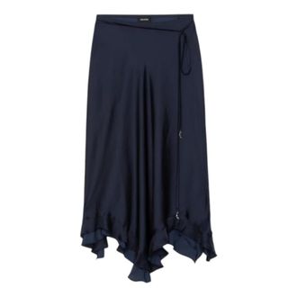 Zadig&Voltaire Jeto Satin Skirt - - Skirts - Damen - Blau - S