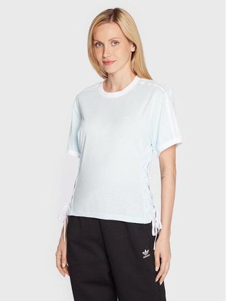 adidas T-Shirt Always Original Laced HK5063 Himmelblau Loose Fit