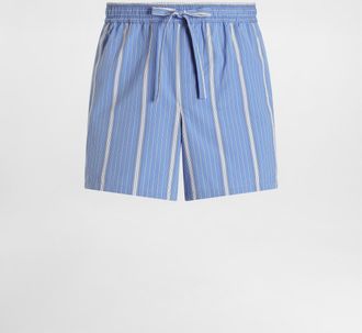 Dolce & Gabbana Striped Poplin Bermuda Shorts - Mann Hosen Und Shorts Mehrfarbig 46