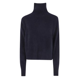C.T. Plage Pull &agrave; col roul&eacute; &agrave; manches longues - Femme - Pulls - Noir - Taille: 36 FR