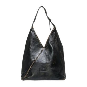 VSP Vsp, Femme, Sacs, Noir, Taille: ONE Size Sac en cuir Lidya
