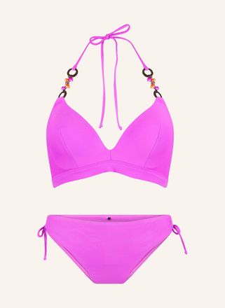 LingaDore Triangle Padded Bikiniset pink