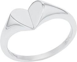 s.Oliver Bague pour femme, argent sterling 925, argent, coeur, idée cadeau, livrée dans un coffret cadeau bijoux