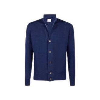 Eleventy Homme, Pulls, Bleu, Taille: S Gilet Maglia