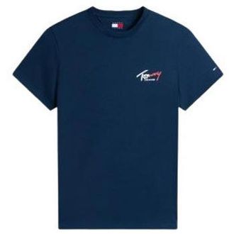Tommy Jeans TEE SHIRT TOMMY BLEU MARINE - DARK NIGHT NAVY - L