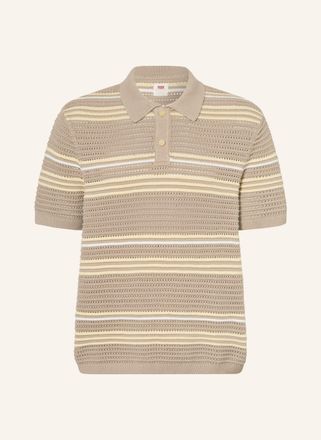 Levi's Strick-Poloshirt Laguna beige