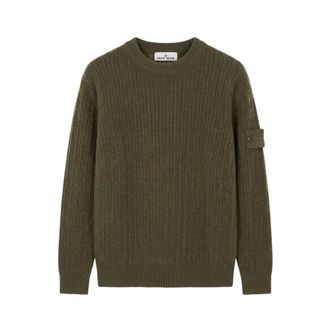 Stone Island Pull Ghost Piece - Homme - Pulls - Vert - Taille: S