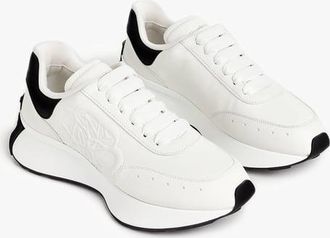 Alexander McQueen Baskets Sprint Runner en cuir