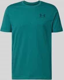 Under Armour Regular Fit T-Shirt mit Logo-Print Modell Left