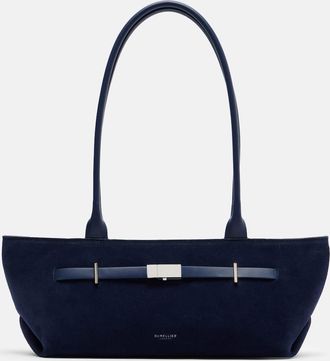 DeMellier Schultertasche New York aus Veloursleder