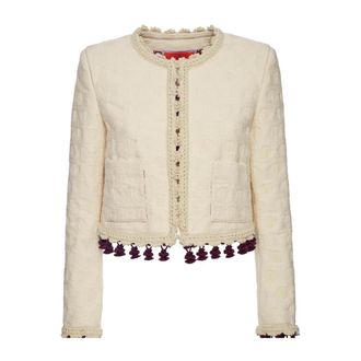 La DoubleJ Pariser Ikone Bestickte Jacke - - Jackets - Damen - Beige - L