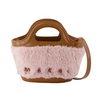 Marni Rosa Synthetische Micro-Tasche Tropicalia - - Bags - Damen - Rosa - ONE SIZE