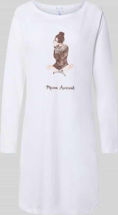 Louis & Louisa Oversized Nachthemd aus reiner Baumwolle Modell Meine Auszeit